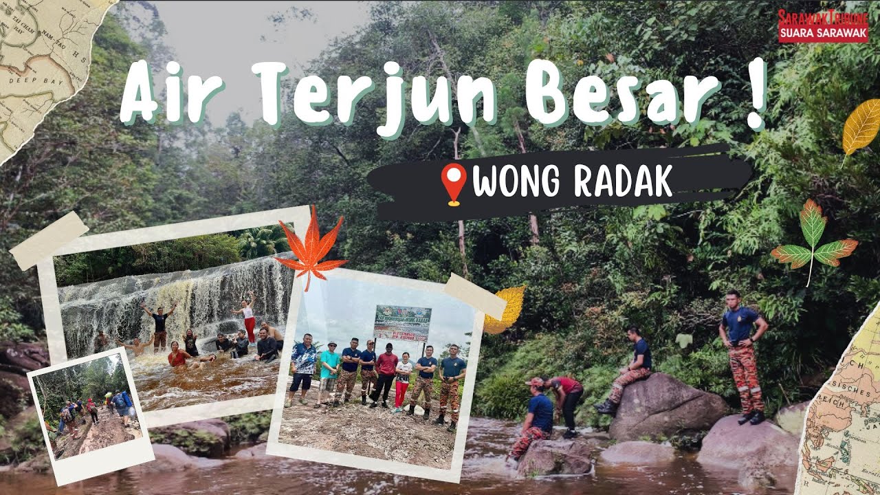 Air Terjun Besar, Wong Radak, Sri Aman - YouTube
