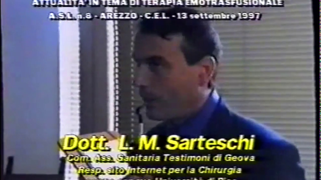 Dott L. Mario Sarteschi 13-09-1997 ATTUALITÀ IN TEMA DI TERAPIA ...