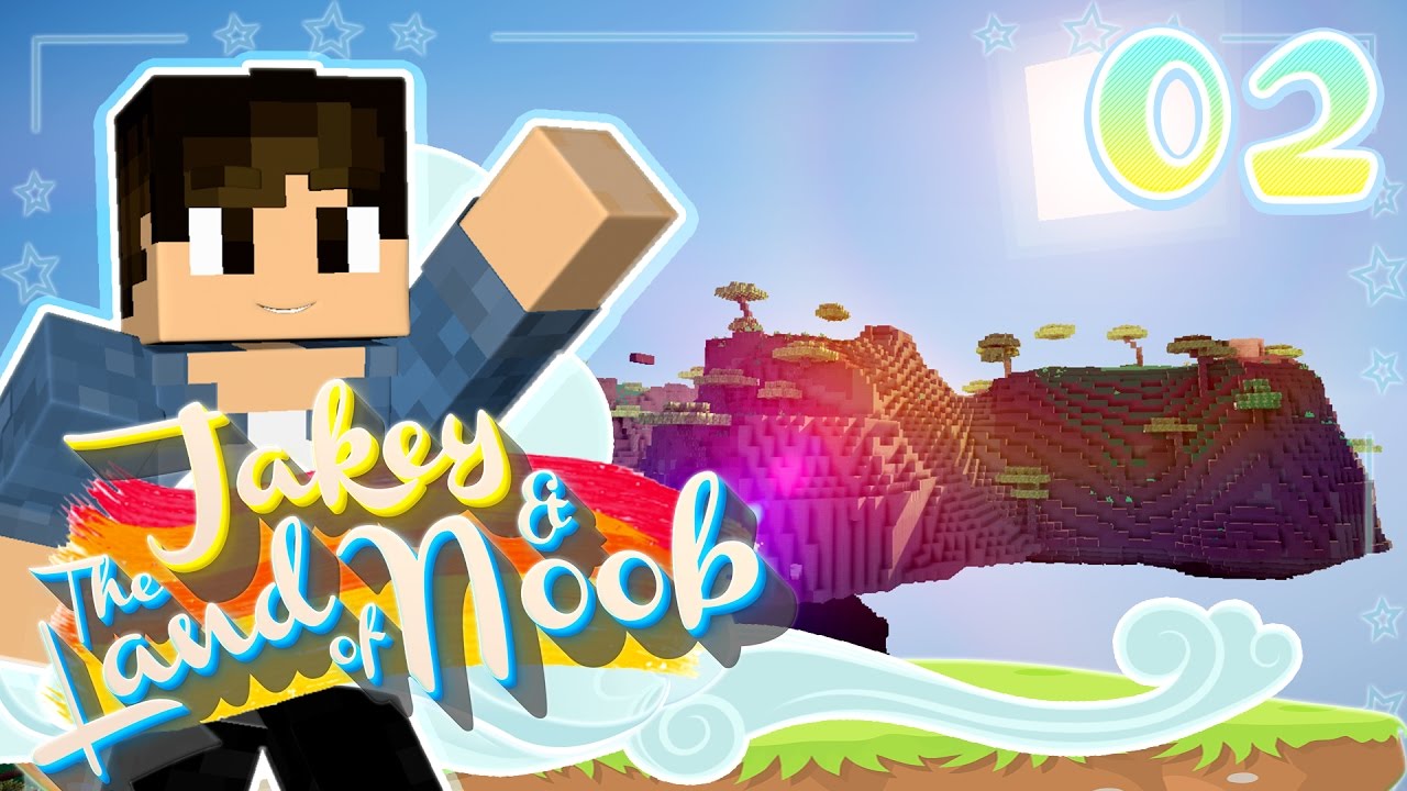 TAKING A LEAP OF FAITH - JAKEY AND THE LAND OF NOOB (EP.2) | Minecraft ...