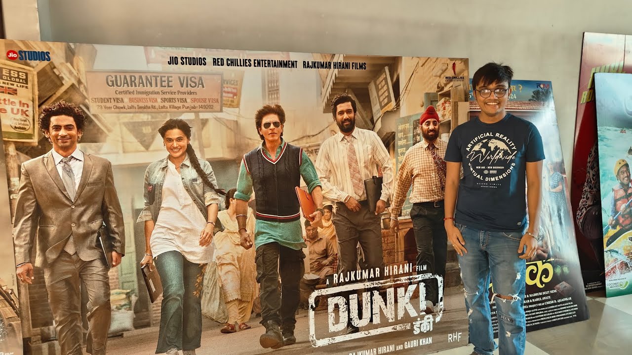 dunki review first half plus whole movie review it's just awesome 💕# ...