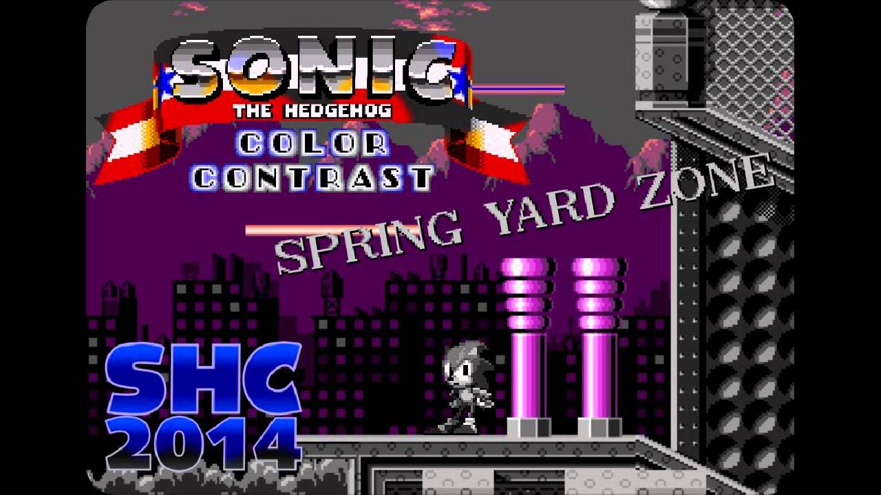 SHC 2014: Decolored Spring Yard Zone [Sonic 1 Color Contrast music ...
