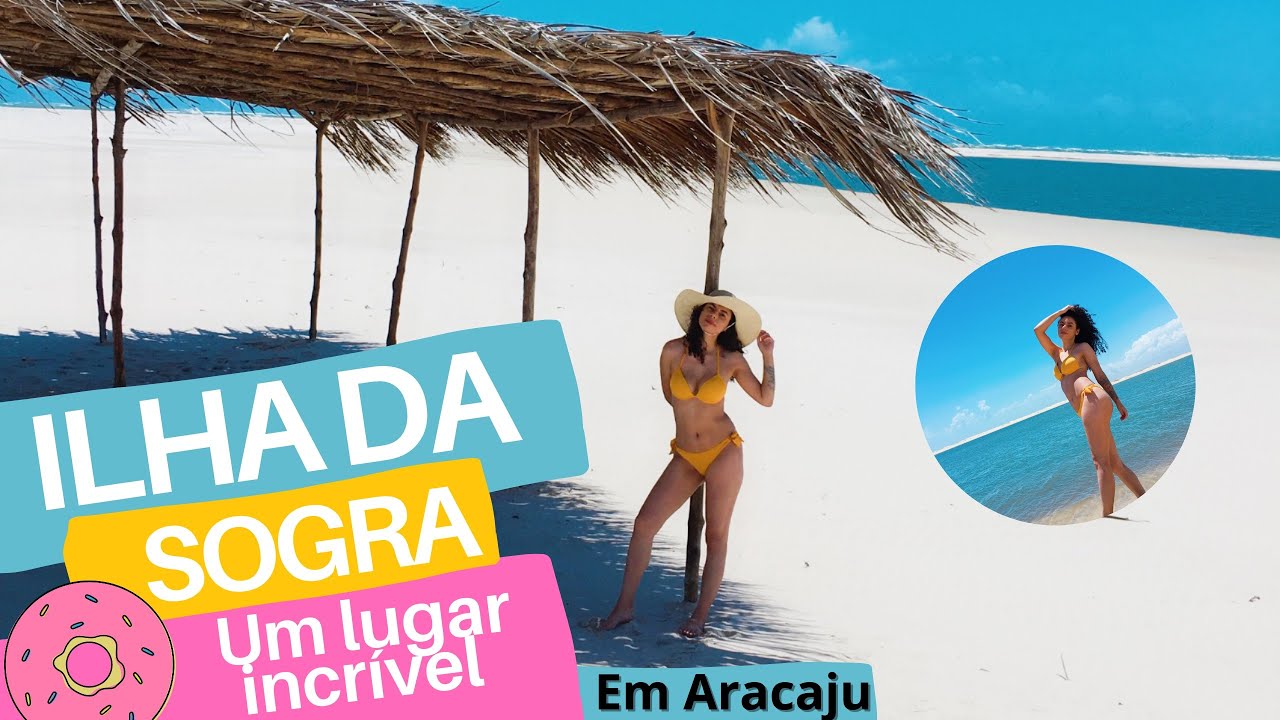 VLOG PRAIA ILHA DA SOGRA EM ARACAJU l Lu Prado - YouTube
