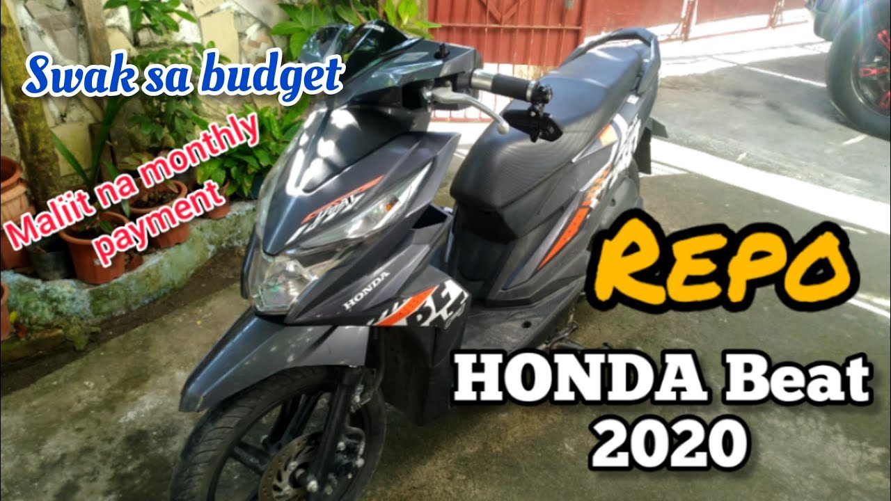 REPO Honda Beat 2020 Swak sa Budget - YouTube