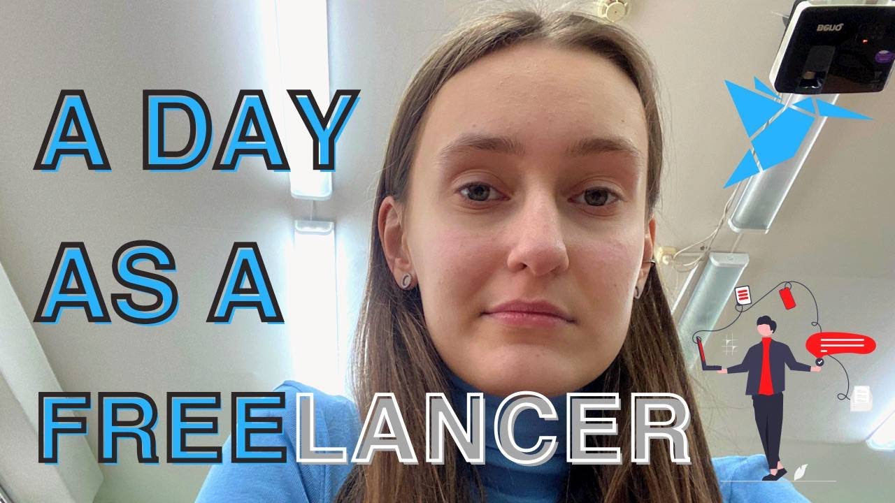 A Day In Life Of a FREELANCER | morning routine, work, school - YouTube