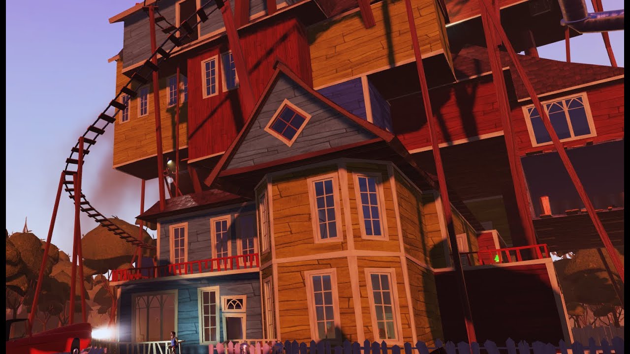 how to complete act 3 in hello neighbor roblox (old version) - YouTube