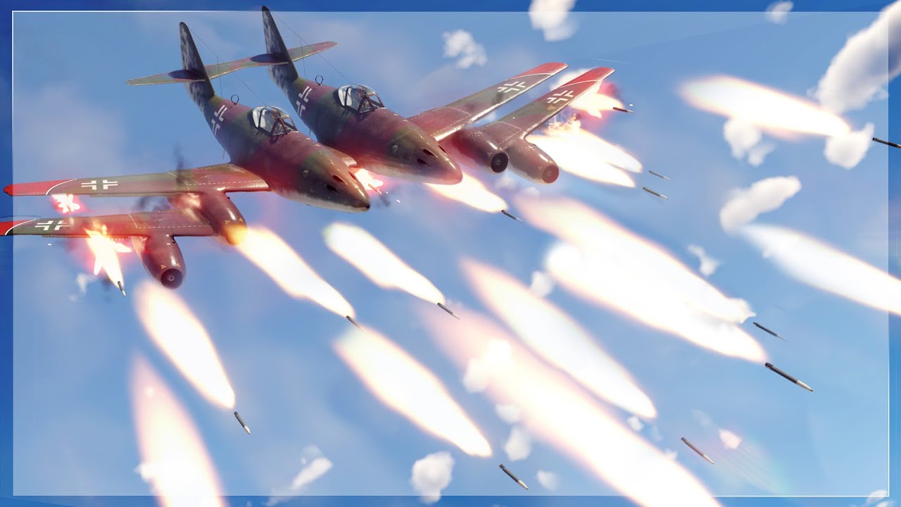 SO MANY ROCKETS | 🚀ME-262 AIR TO AIR BURST ROCKET 🚀 - YouTube