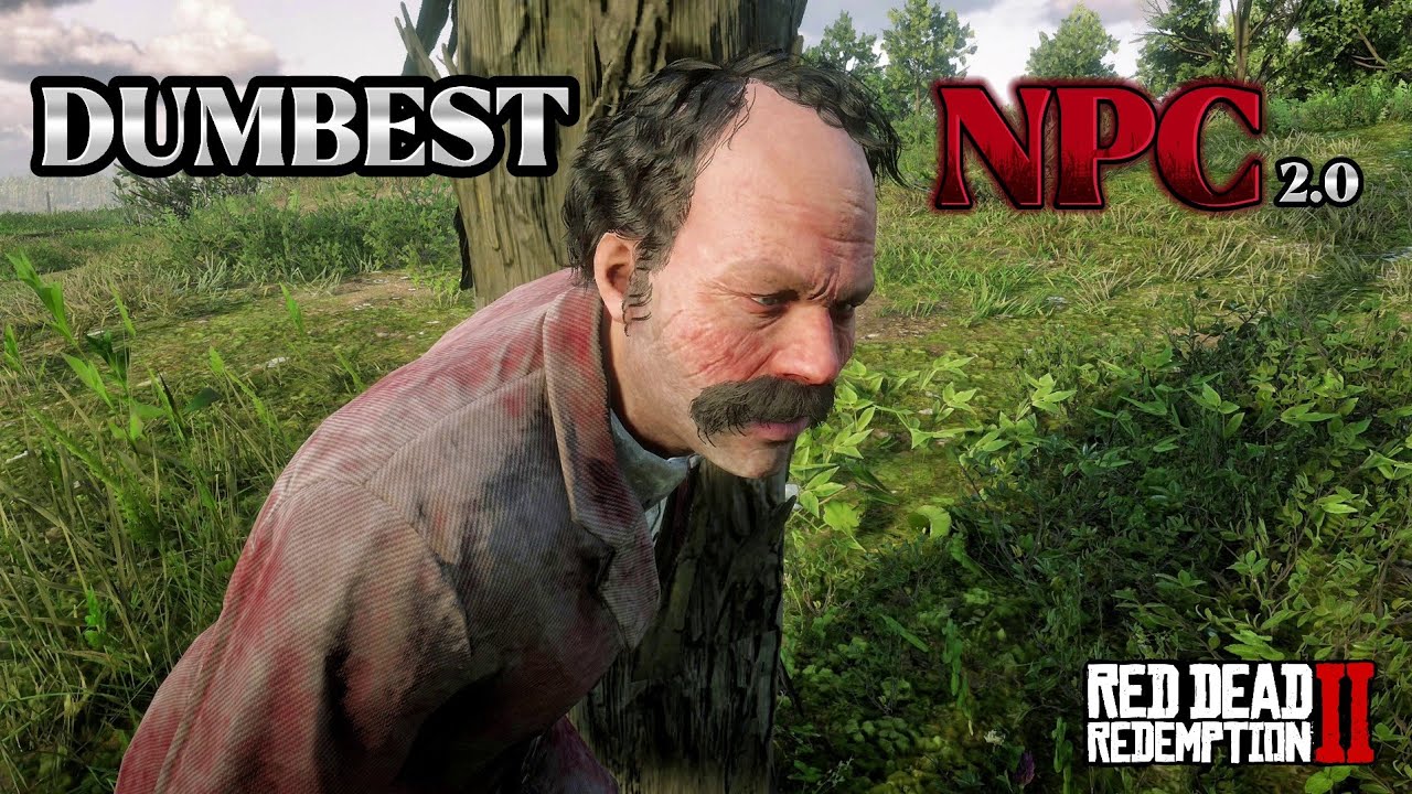 Dumbest NPC in entire Red Dead Redemption 2 (2.0) #rdr2 #arthurmorgan ...