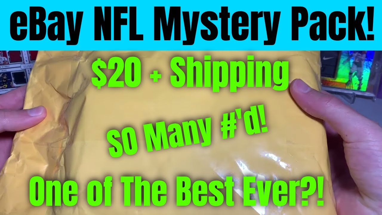 Possibly The Best eBay Mystery NFL Hot Packs I Have Ever Opened? Very ...