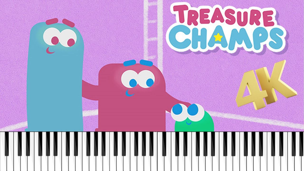 CBeebies - Treasure Champs Theme Song Sheet Music - YouTube