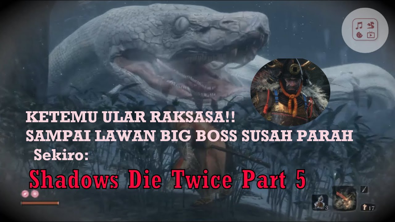 Ketemu ular RAKSASA (Great Serpent) sampai lawan big boss (Gyoubu Oniwa ...
