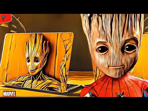 Super Heroes MARVEL, and their laptops for work! №1 [4K] - YouTube