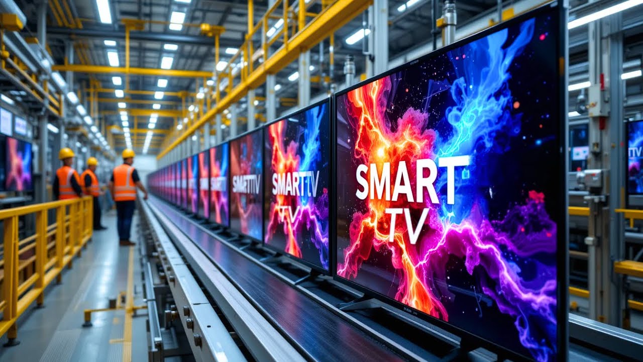 How LED SMART TVs Are MADE 📺 | Manufacturing PROCESS 🏭 - YouTube