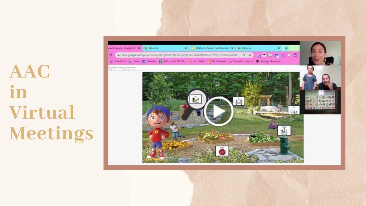 How to View AAC in Virtual Meetings - YouTube