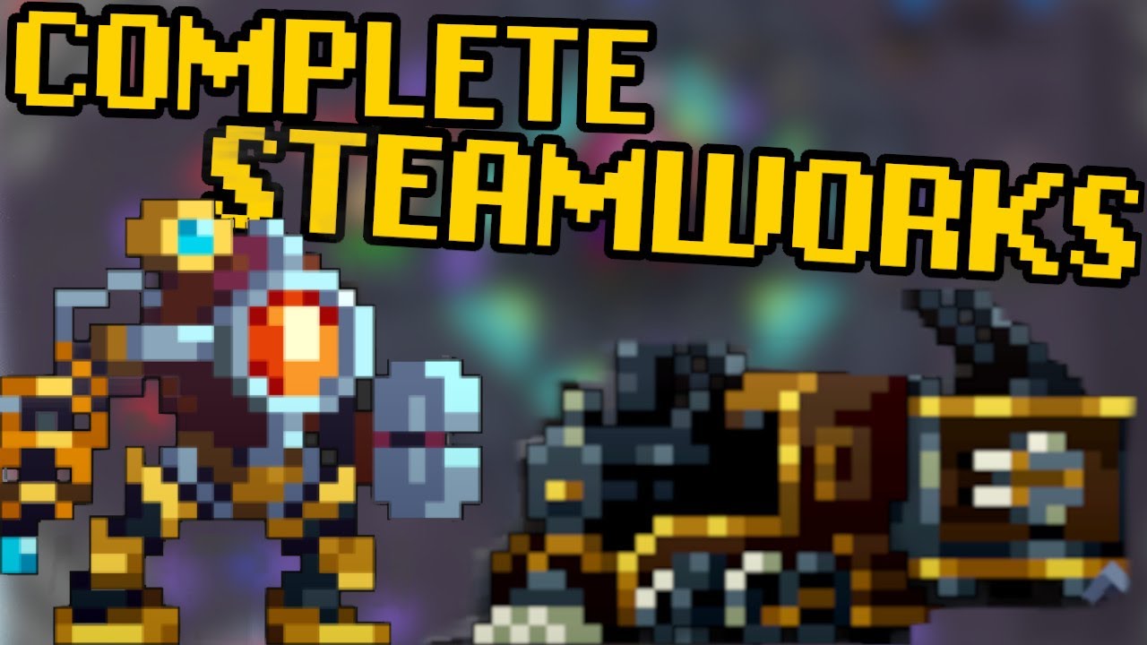RotMG Complete Steamworks Dungeon! Whole 3 Staged Boss Fight! - YouTube