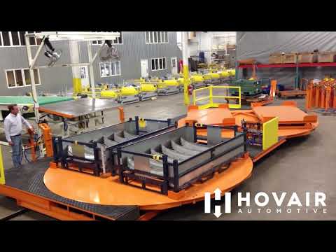 Hovair Automotive- Loaded ABB Turn Table - YouTube