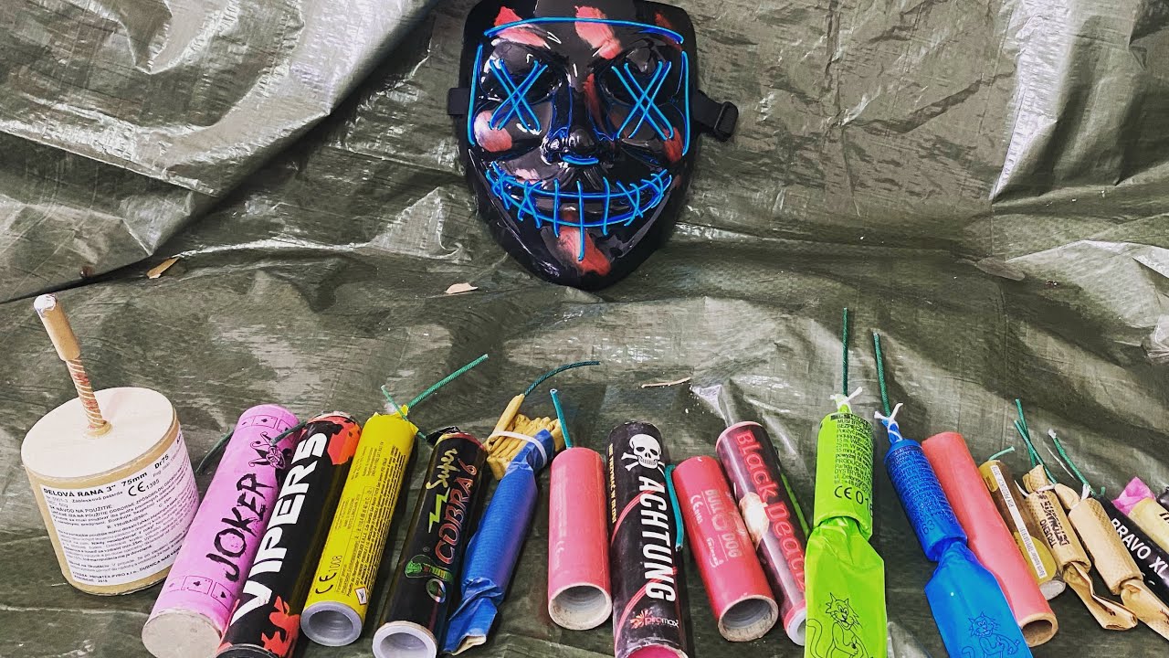 Firecracker Bang Power test - Petardi cobra thunder gold Joker bravo ...