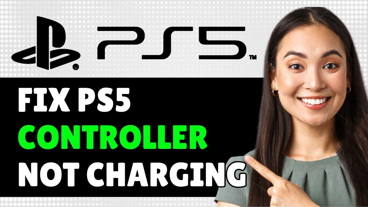 How to Fix PS5 Controller Not Charging (Step By Step Guide) - YouTube