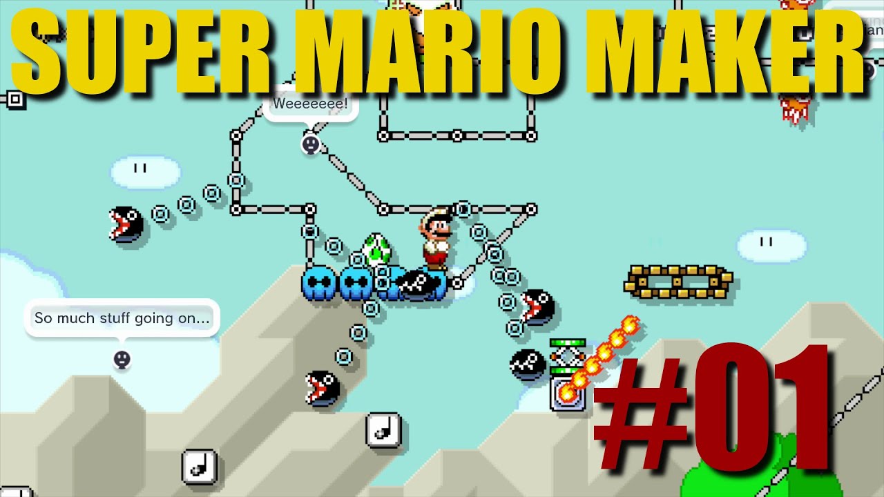 Super Mario Maker - Part #1 - Learning a Few Things! - YouTube