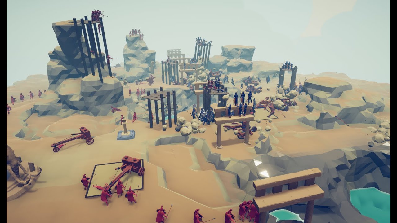 I Made My First Map! |Custom TABS war| Mega Battle!| - YouTube