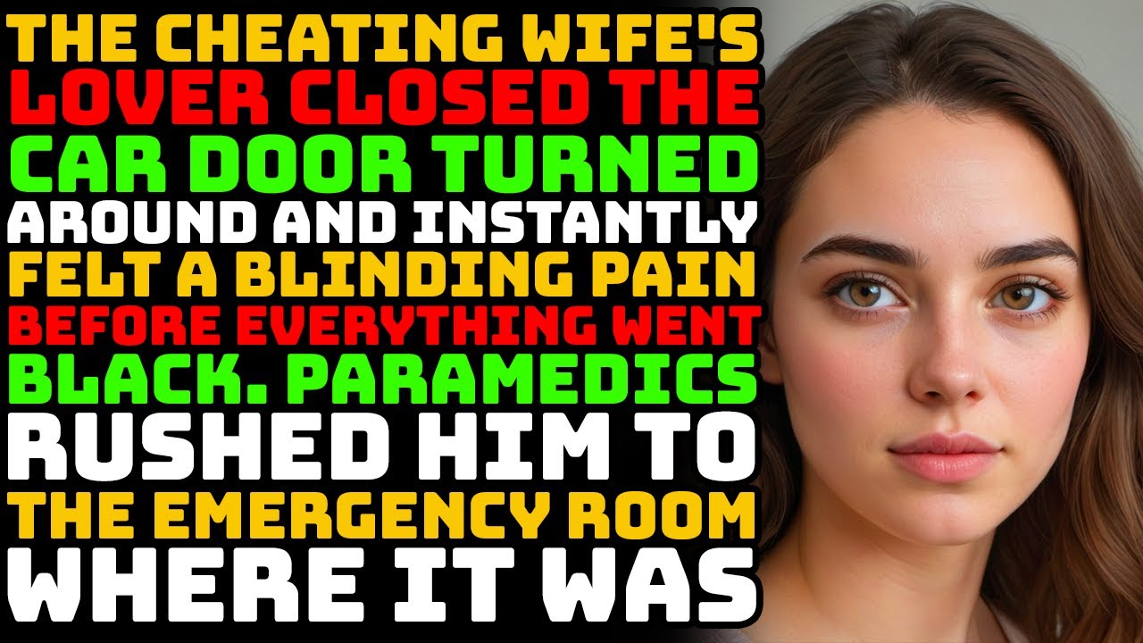 The Cheating Wife'S Lover Closed The Car Door, Turned Around And ...