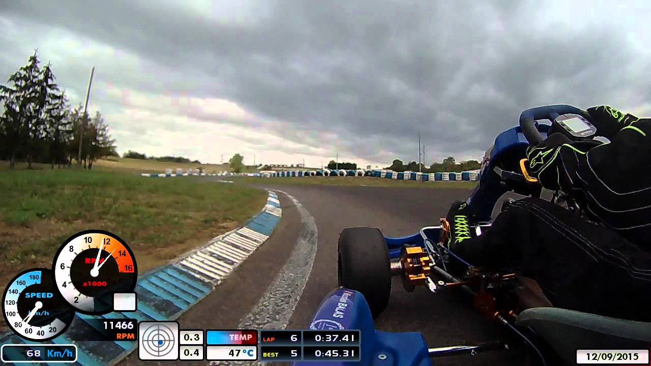 Karting KZ125 Vesoul 2015 - YouTube