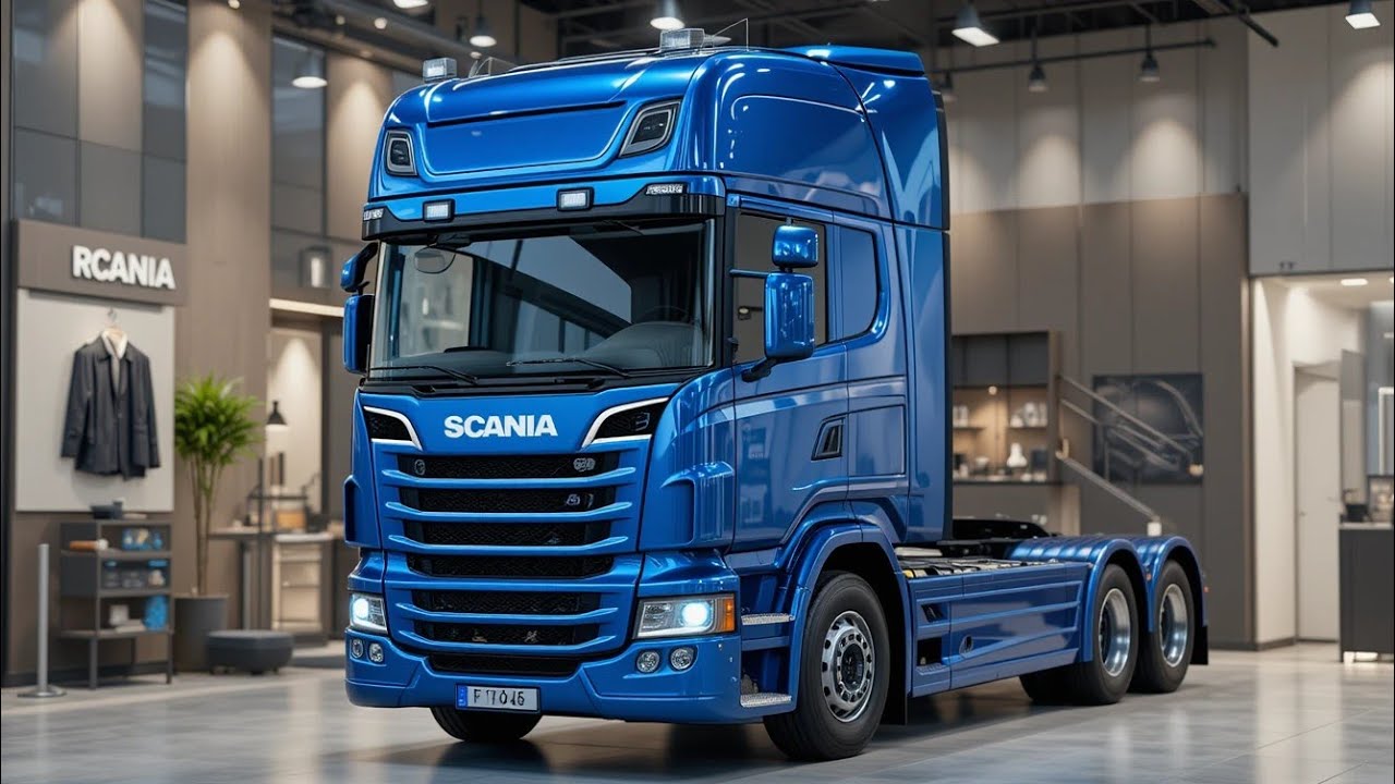 New 2026 Scania R500 Truck in Blue | Complete Review & Price - YouTube