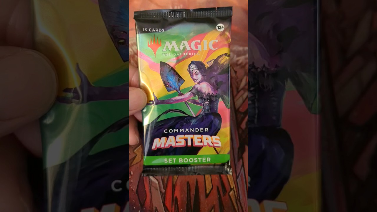 Commander Masters pack opening! #magicthegathering - YouTube