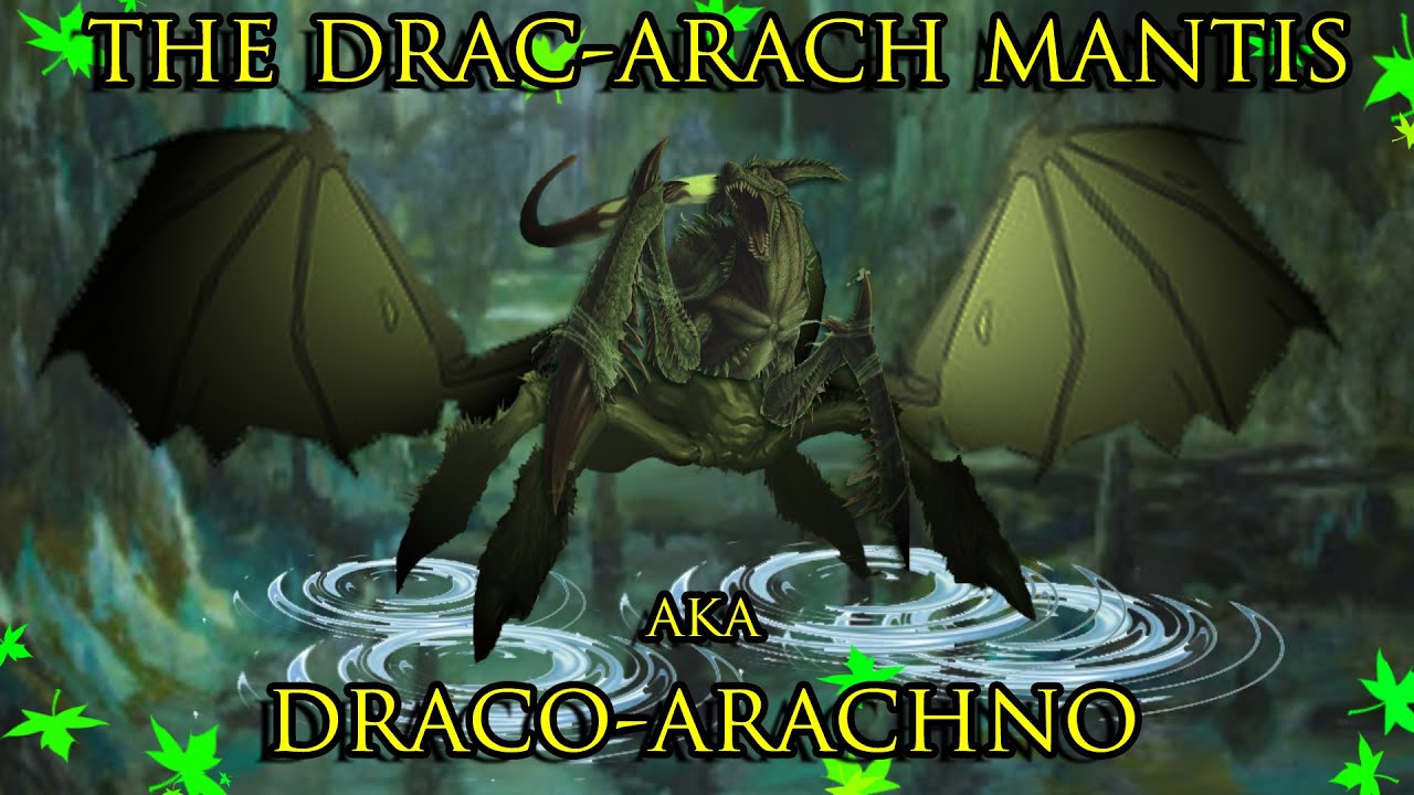 The Drac-Arach Mantis / Draco-Arachno [Original DND Monster Concept ...
