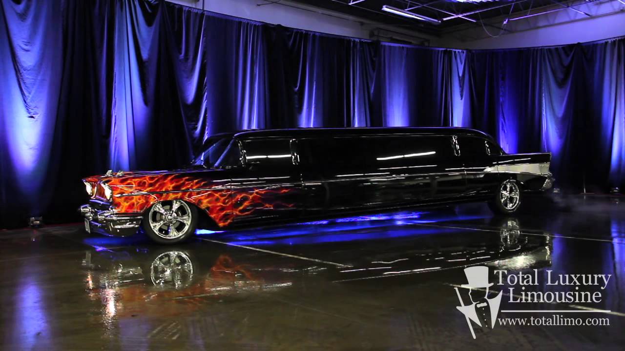 Custom 57 Chevy Limousine - YouTube