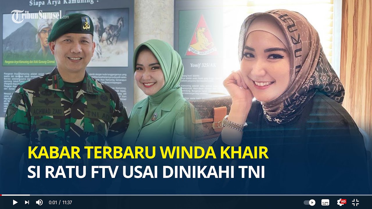 Ingat Winda Khair Si Ratu FTV? Dinikahi TNI Beda Usia 10 Tahun, Begini ...