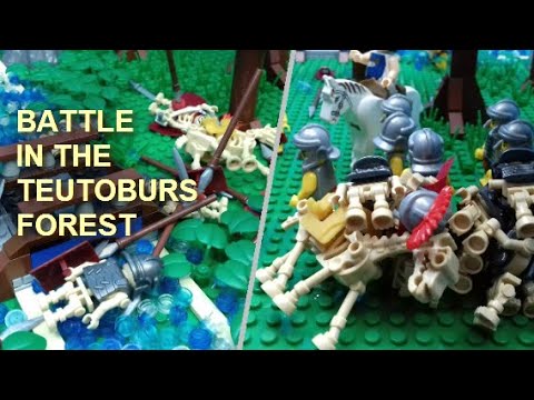 LEGO BATTLE ROMANS VS BARBARS | BATTAGLIA ROMANI CONTRO BARBARS - YouTube