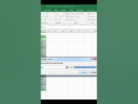 Conditional formatting #excelformatting #excelformating #excel #exceltips - YouTube