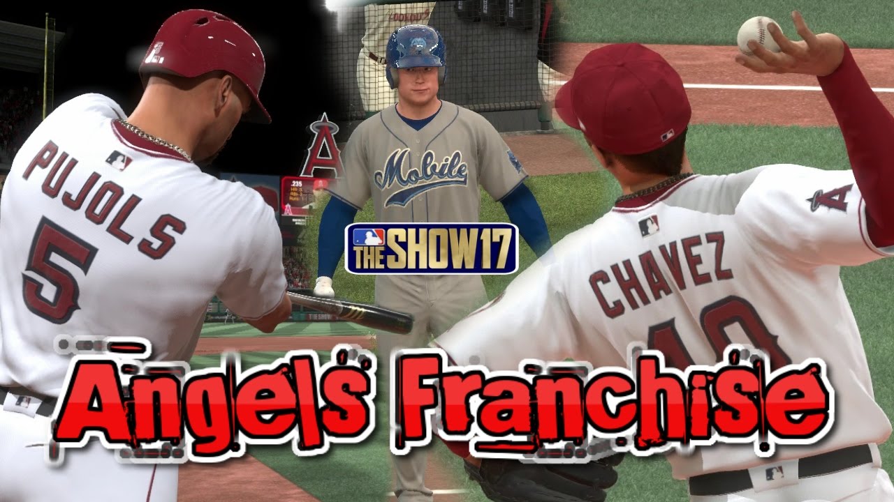 MLB The Show 17 Angels Franchise EP2 Home Opener and Prospect Spotlight ...