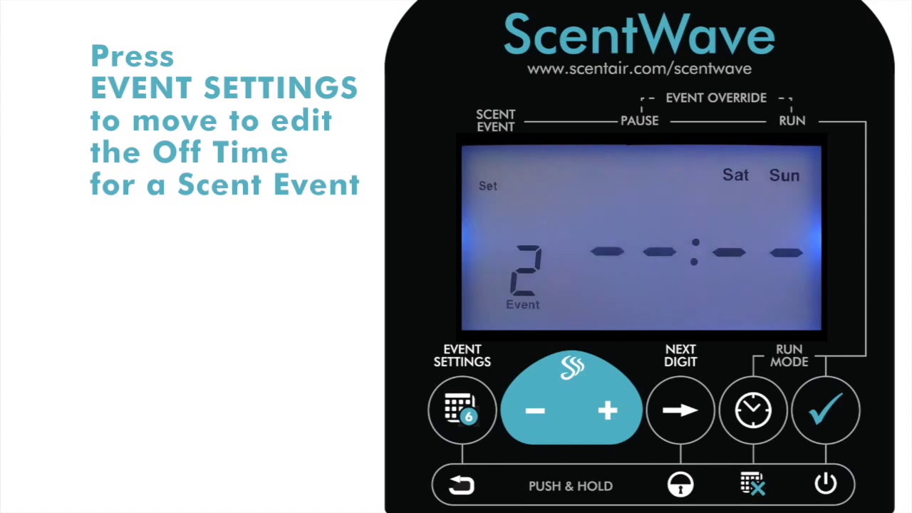 ScentWave - Create & Delete an Event - YouTube