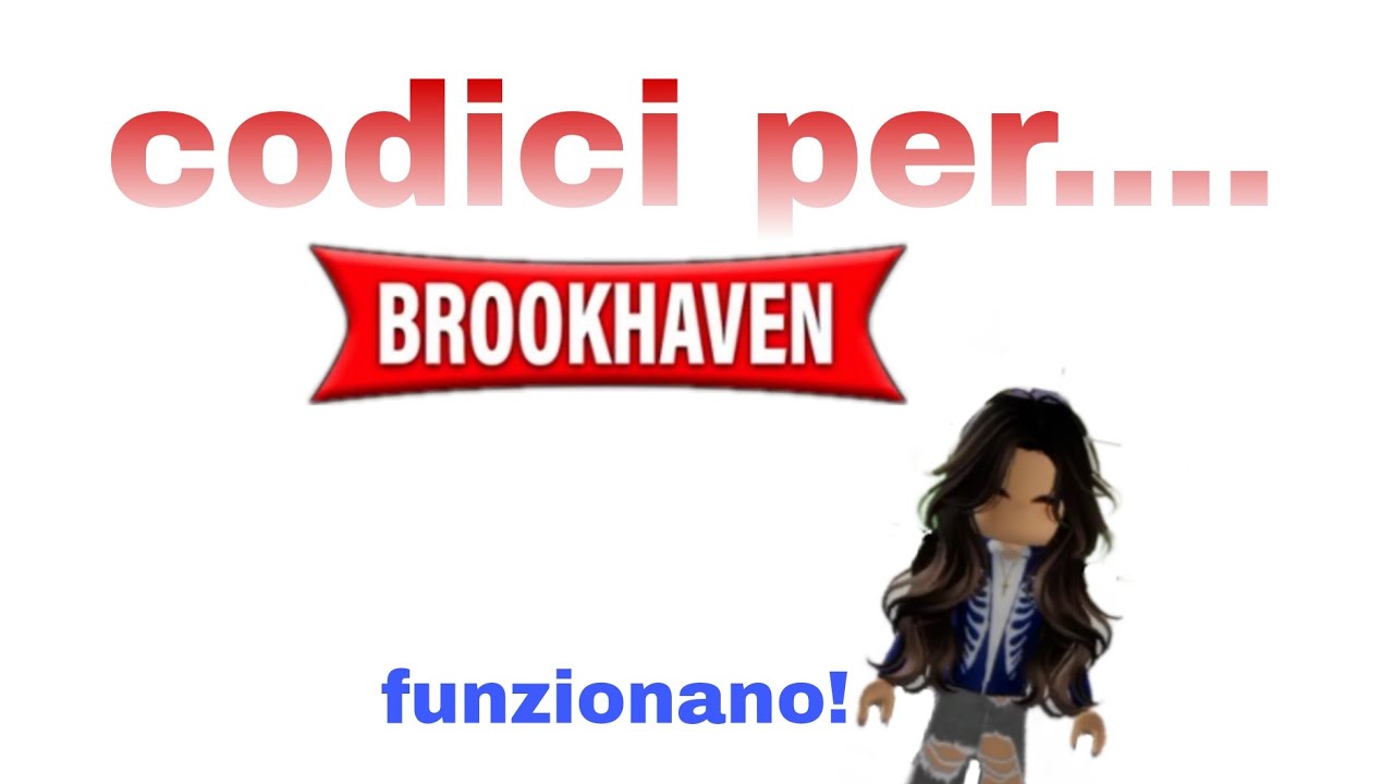 CODICI per VESTITI 3D su BROOKHAVEN ROBLOX!! (guarda descrizione ...