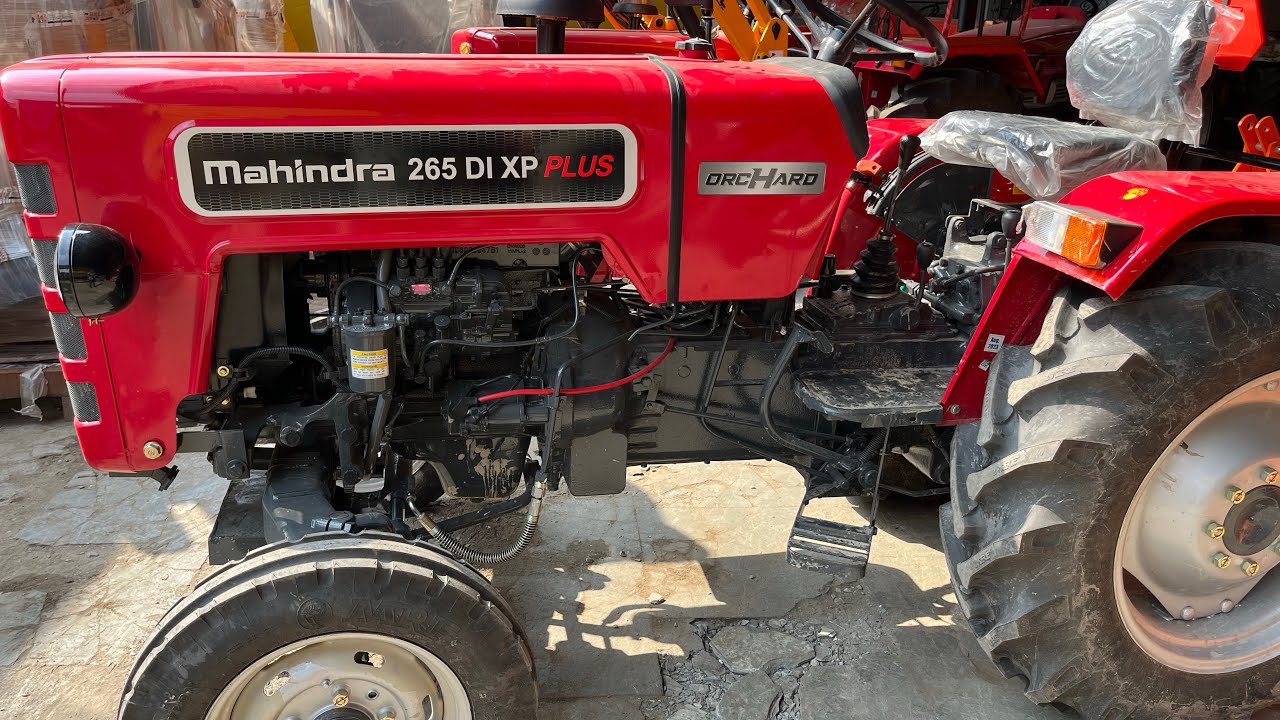 mahindra 265 di xp plus (orchard) mini tractor 33hp - YouTube