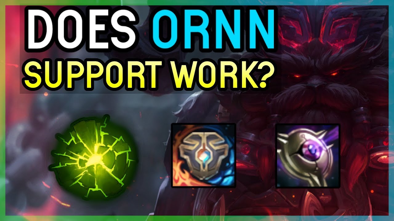 DOES ORNN SUPPORT WORK? - Season 9 - LEAGUE OF LEGENDS - YouTube