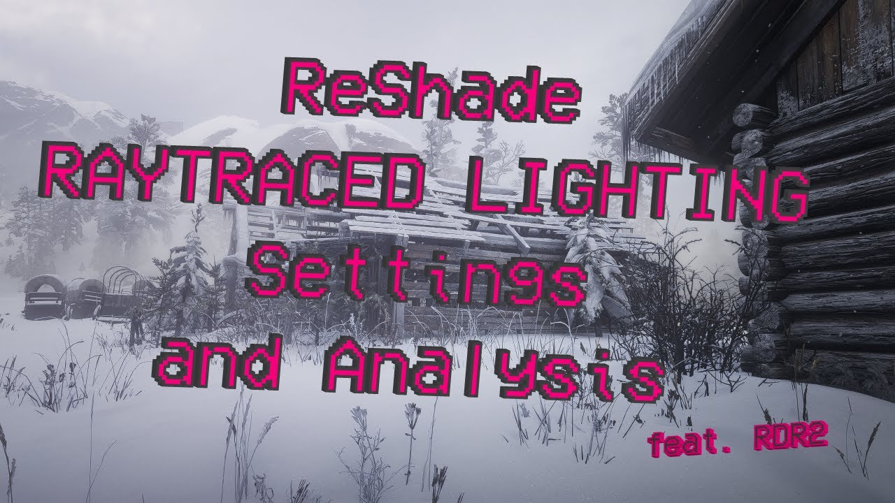 Tuning the RTGI ReShade shader, with settings explained - YouTube
