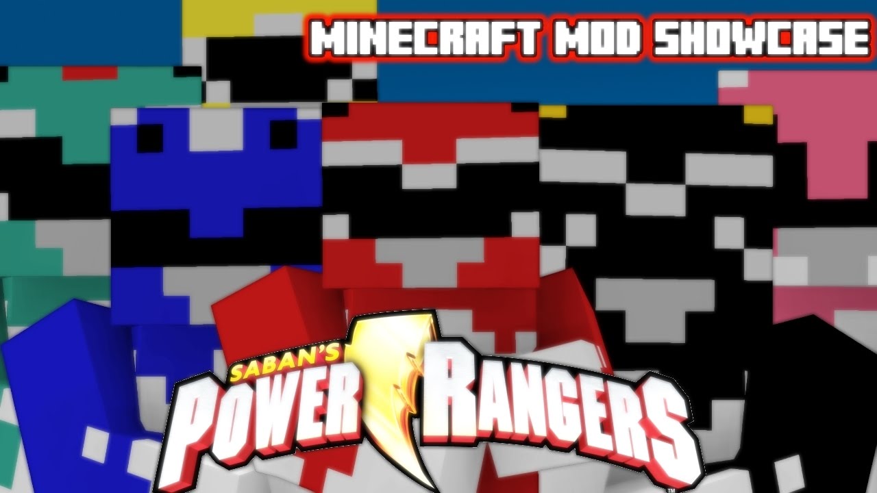 Minecraft Mod Showcase | Power Rangers Mod! - YouTube