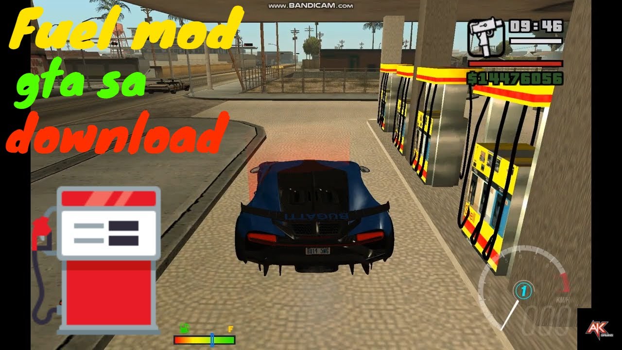 gta sa fuel mod download and installation - YouTube