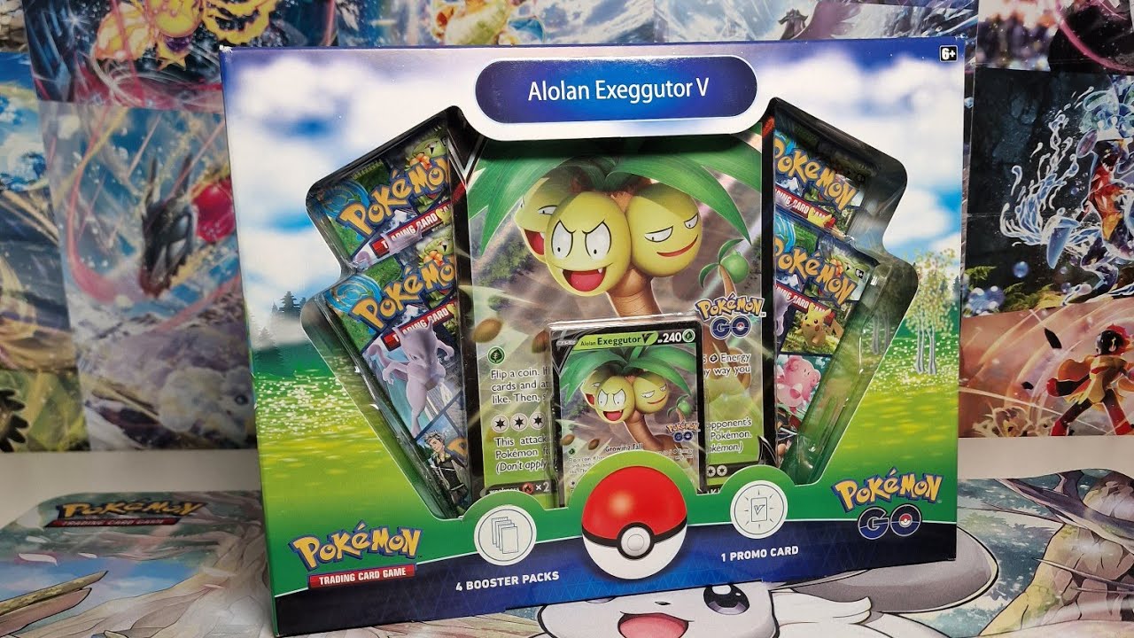 Pokemon Go Alolan Exeggutor V Box - YouTube
