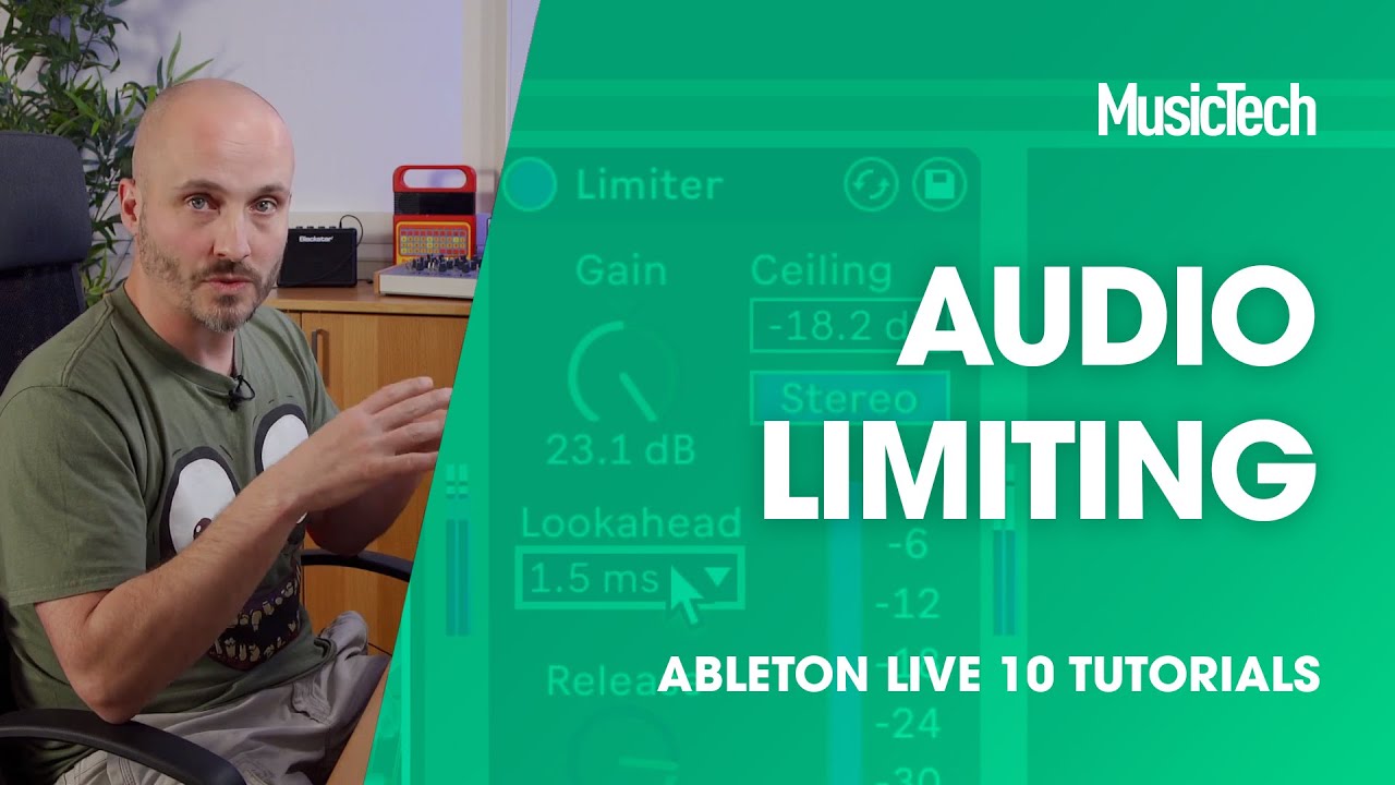 Ableton Live Tutorials: Audio Limiting in Ableton Live - YouTube