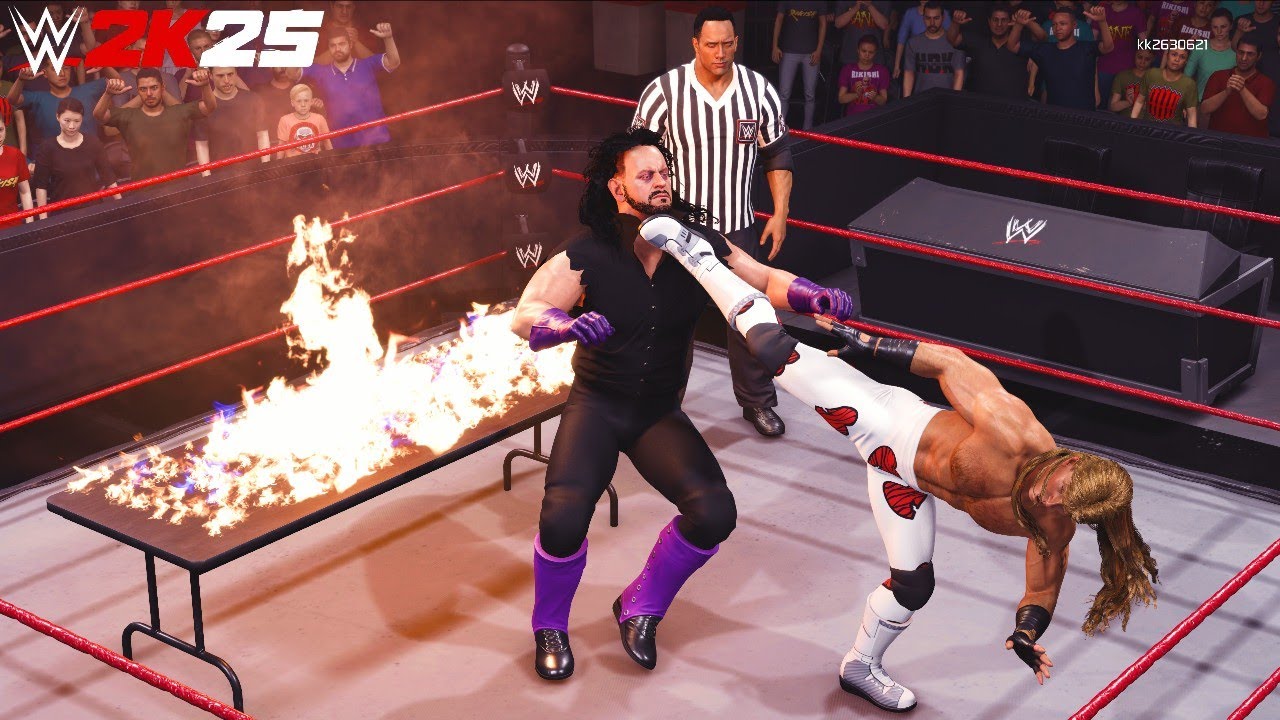 WWE 2k25 - Shawn Michaels '94 vs. Undertaker '90: Special Guest Referee ...