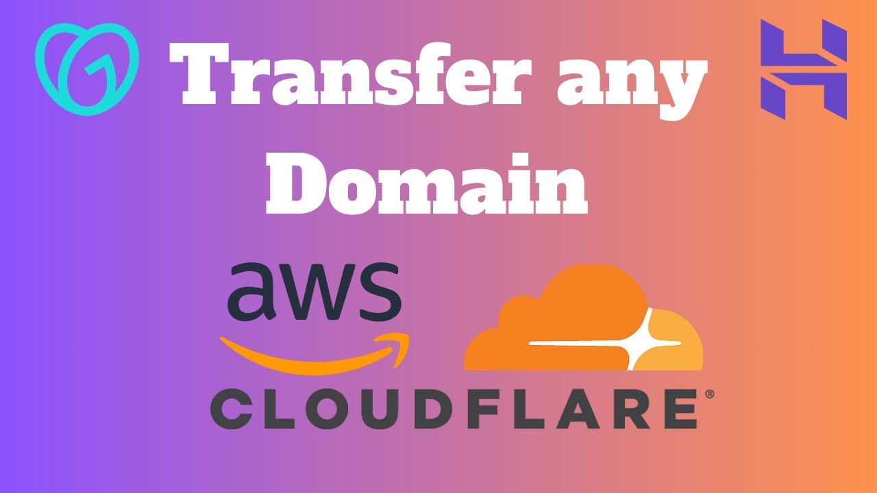 Domain Transfer to AWS or Cloudflare | Complete Step-by-Step Migration Guide - YouTube