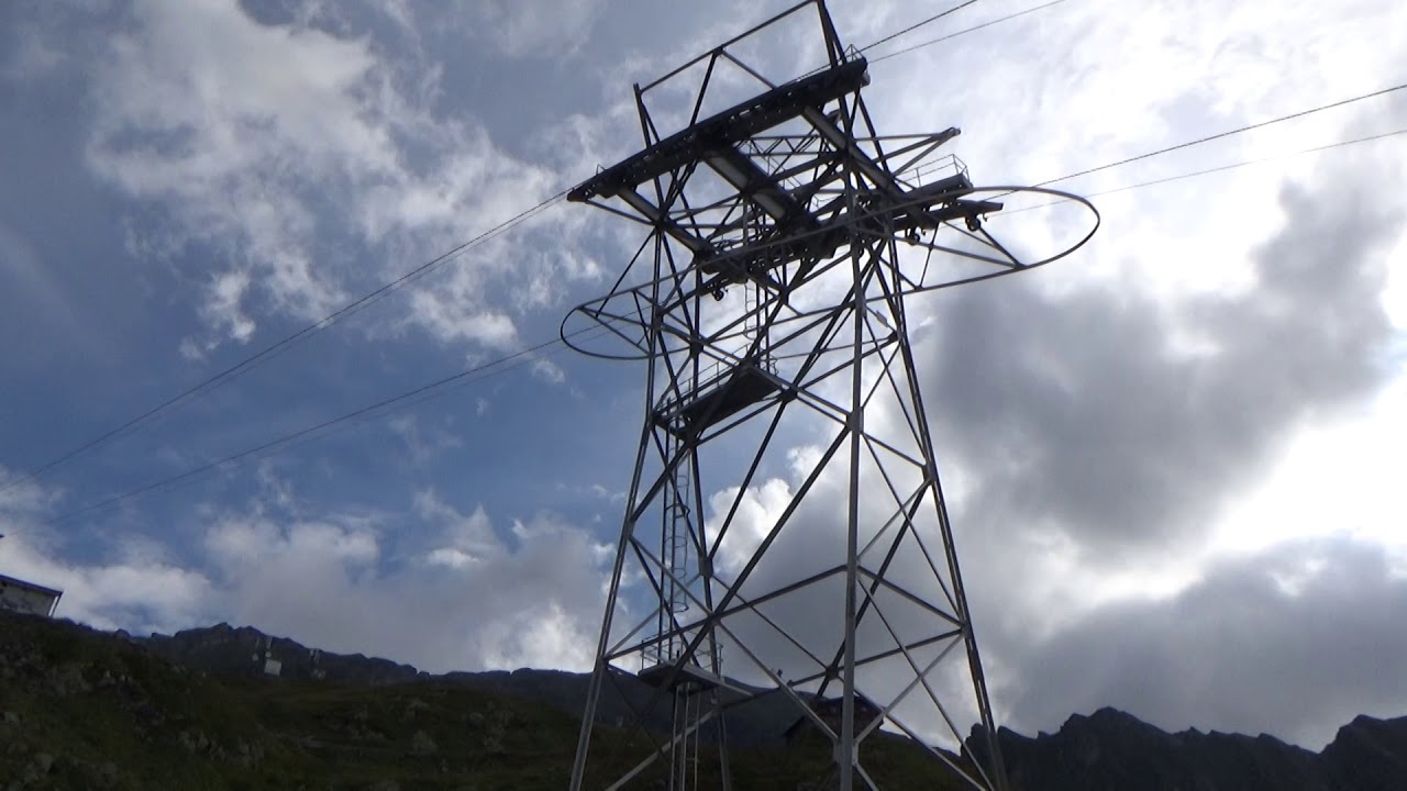 DN 7C ”Transfăgărășan” - Telecabina Bâlea- Panoramă de la Stâlpul 4 (12 ...