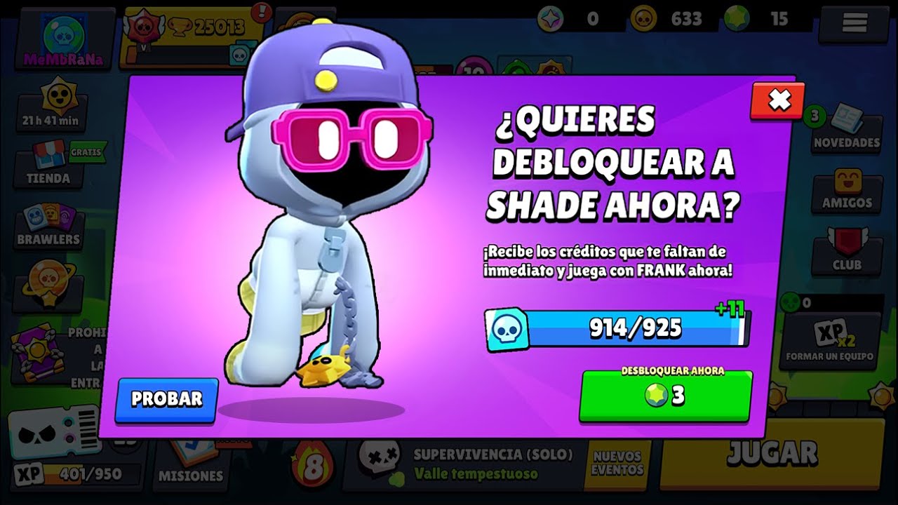 😍 ¡¡¡LA NUEVA SHADE BRAWLER YA ESTÁ AQUÍ!!!🎁 REGALOS GRATIS Brawl Stars ...