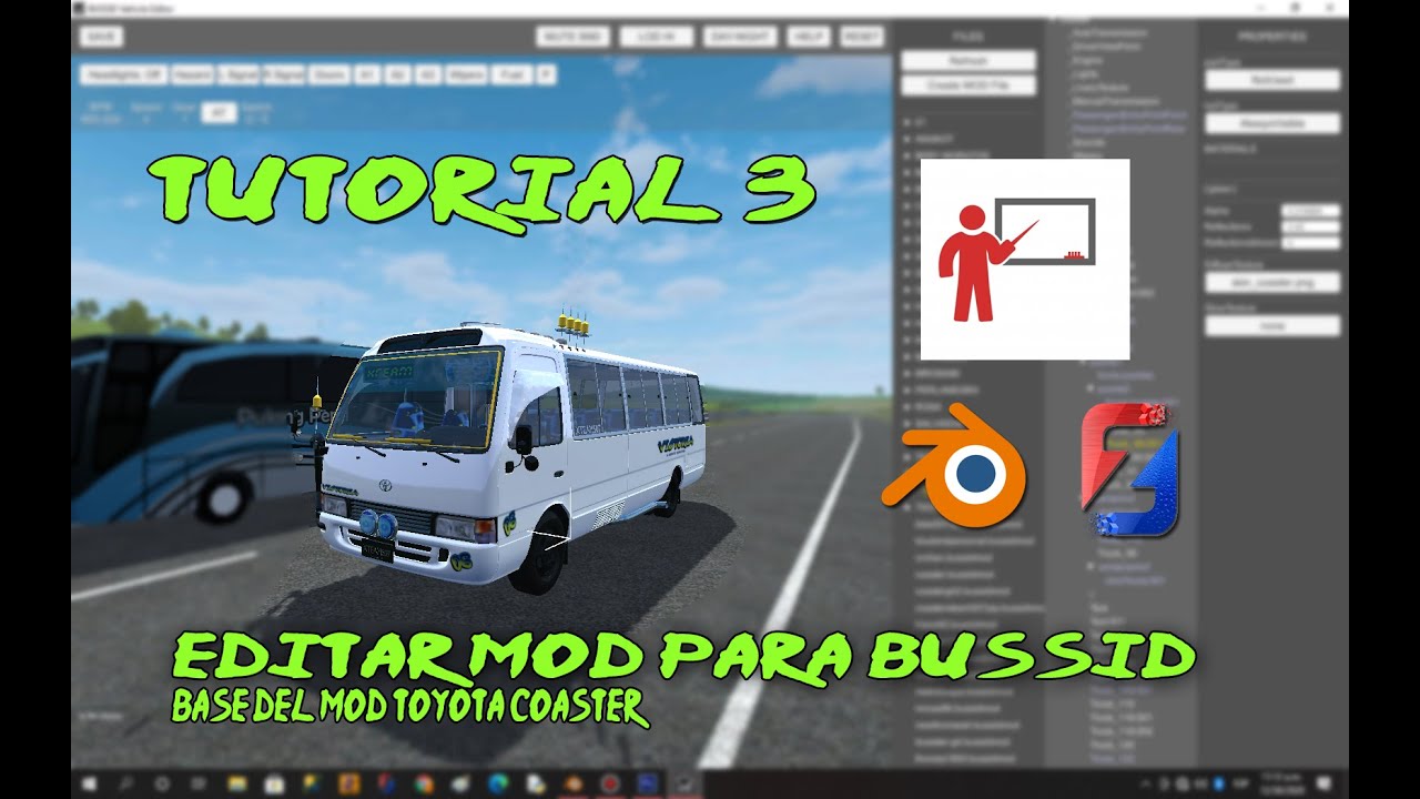 Tutorial 3 Editar mods para bussid 🎮📱🇵🇦 - YouTube