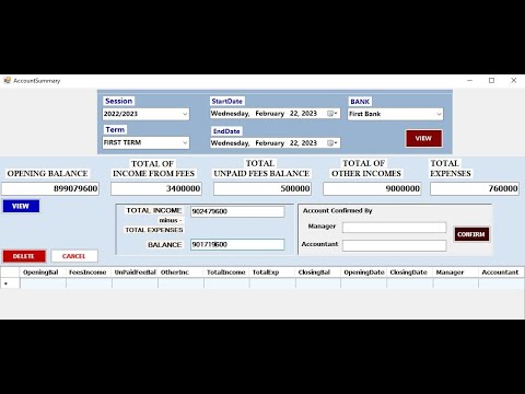 School Accounting Software - YouTube