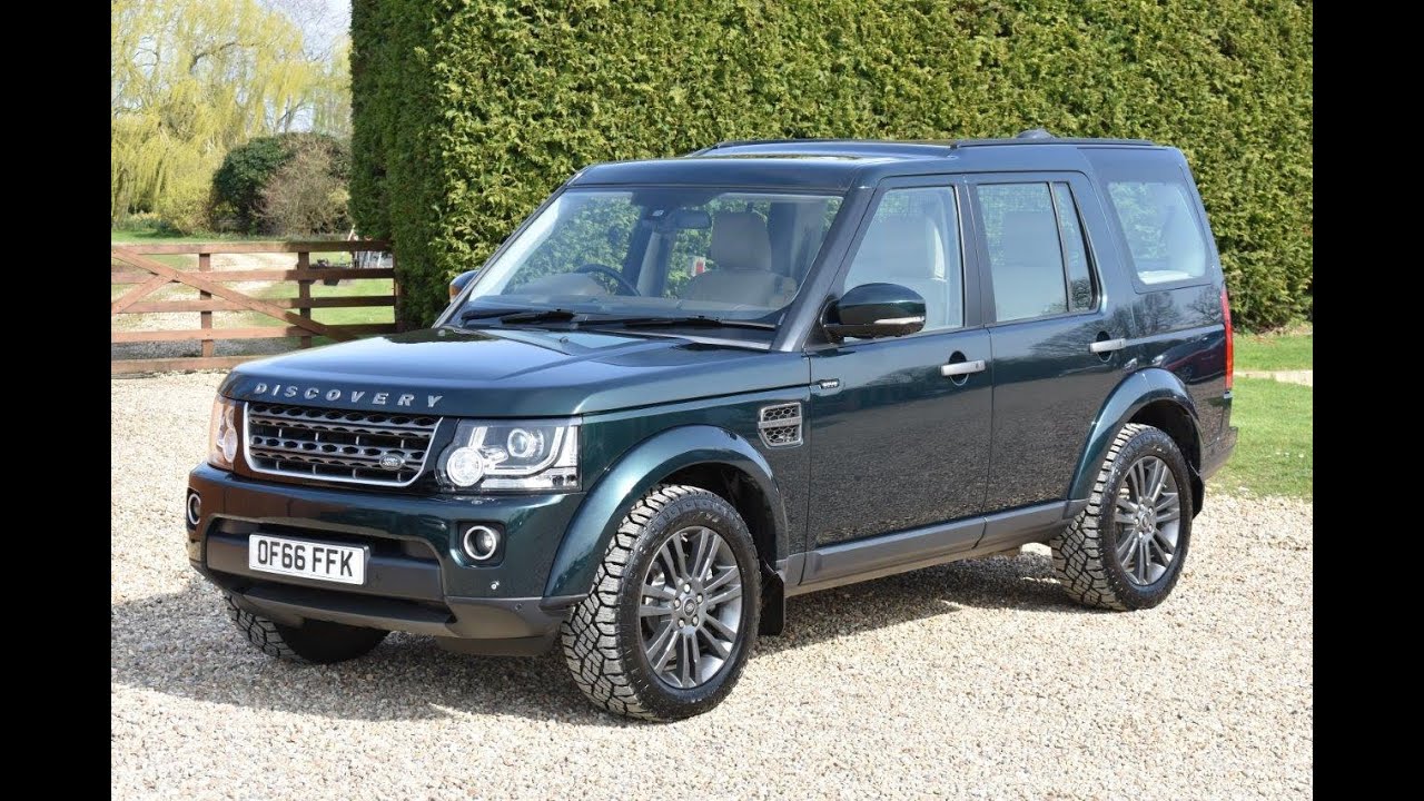 2016 (66) Land Rover Discovery 4 3.0 SDV6 Graphite Auto 4wd EU6 - YouTube