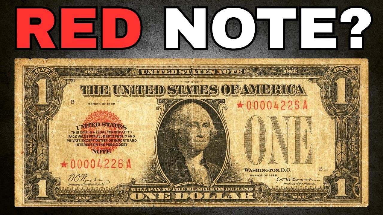 This U.S. Red Note Sold for $42,000.00? - YouTube